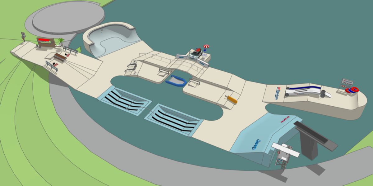 Red Bull Pool Drop at Munich